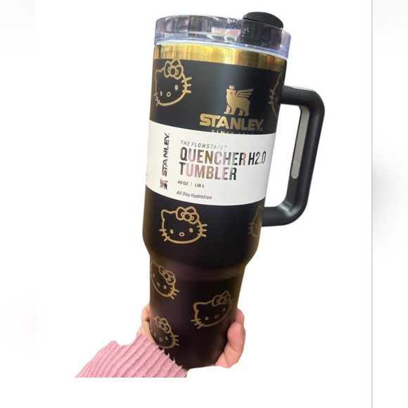 Dining | Matte Gold 4 Oz Hello Kitty Stanley | Poshmark